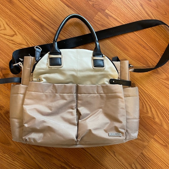 Skip Hop | Bags | Skip Hop Tan Beige Diaper Bag | Poshmark